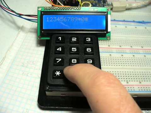 Numeric Keypad Arduino
