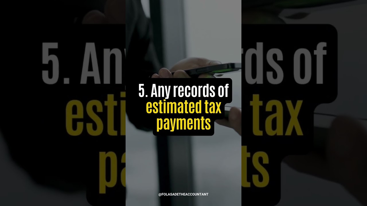 A tax prep checklist is too important to ignore. Get yours now. #taxprep #taxpro #folasadetv