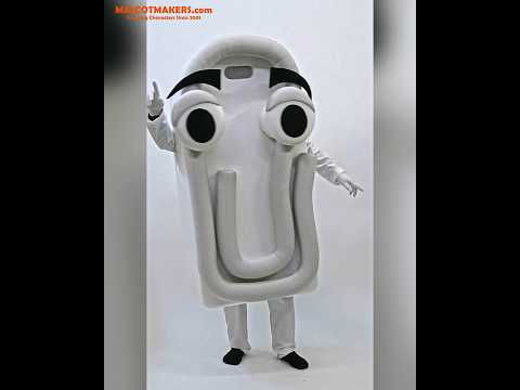 Clippy Mascot Costume for Superdigital LLC, USA | Mascot Makers ...