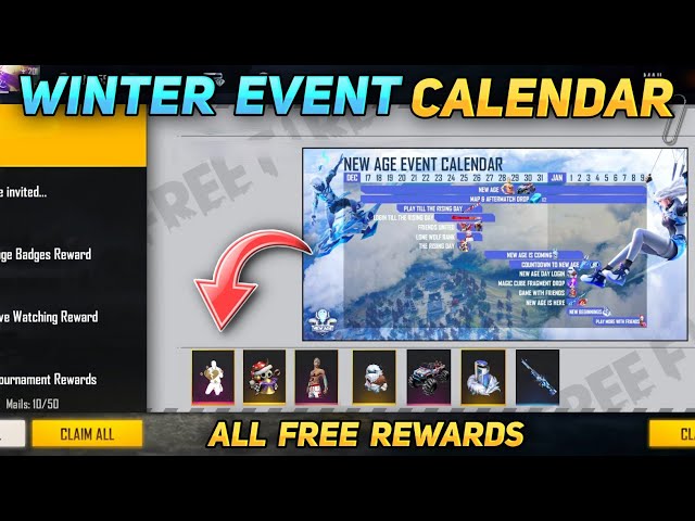 Free Fire New Age event calendar and major rewards leaked ahead of ...