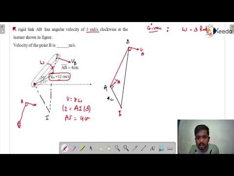 Practice Question 2: Relative Velocity - Velocity and Acceleration Analysis - GATE Video Lecture ...