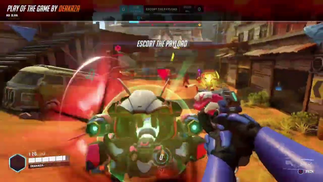 OVERWATCH 2 QUINTUPLE KILL WITH DVA TP BOMB