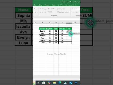 Sum Formula in Excel | How to Use the SUM Function