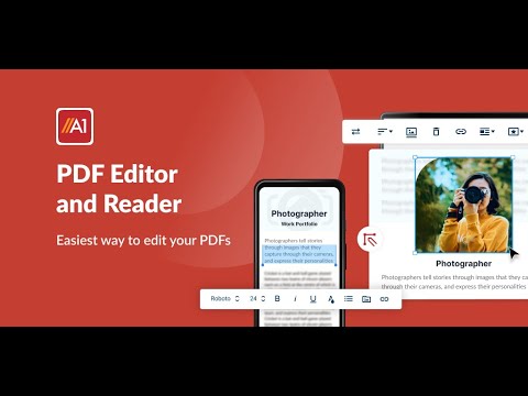 How to edit PDF? - PDF Reader and PDF Editor on your Android