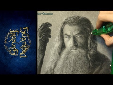 How to Draw Gandalf from Lord of the Rings – I'm Youtuber – Follow my ...