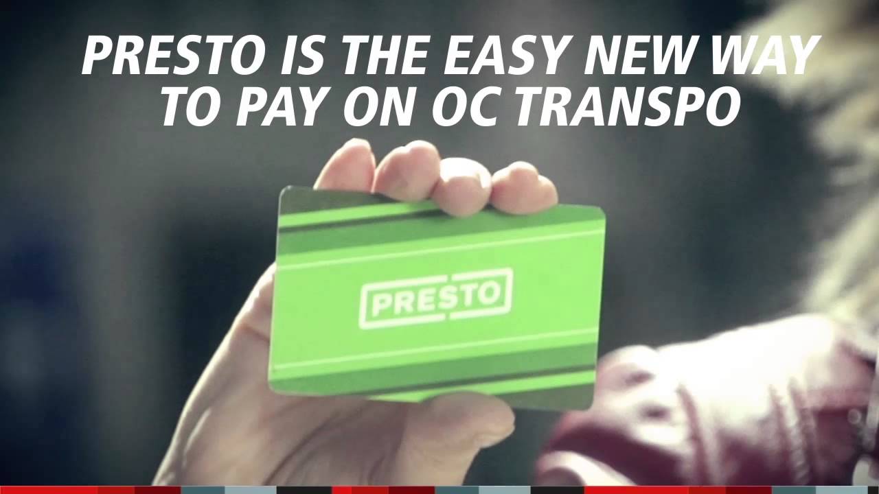 PRESTO New Way to Pay
