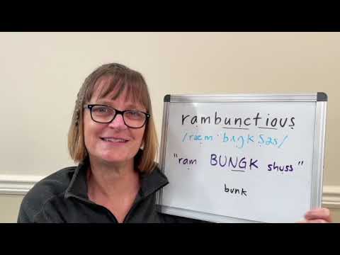 How to Pronounce Rambunctious