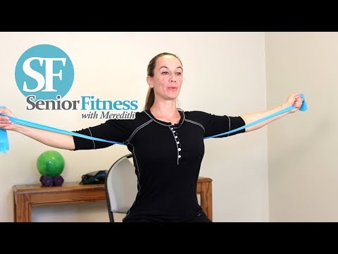 Senior Fitness - Resistance Band Exercises Full Body Workout