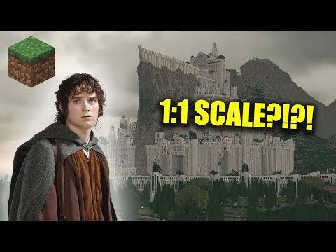 This Server Built ALL of Middle Earth in Minecraft
