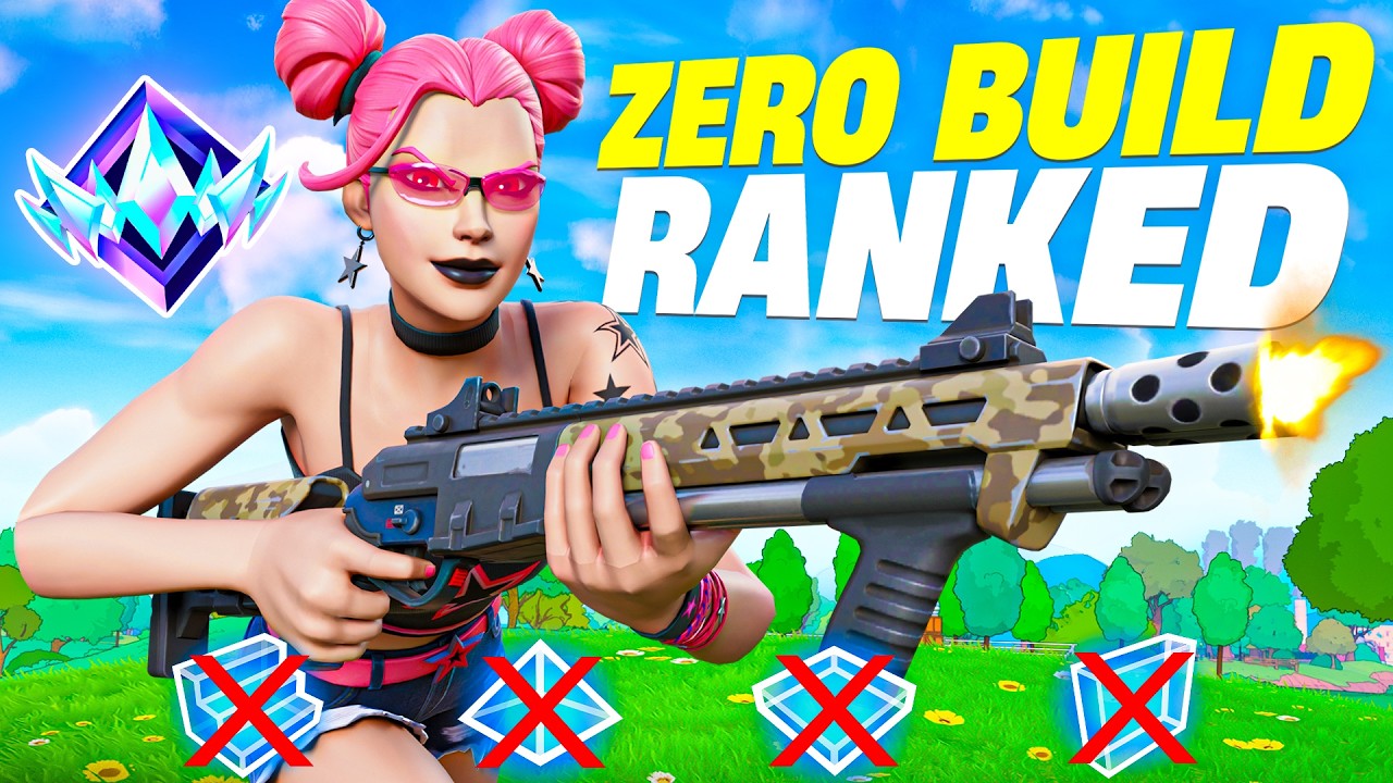 I Switched To ZERO BUILD Ranked!