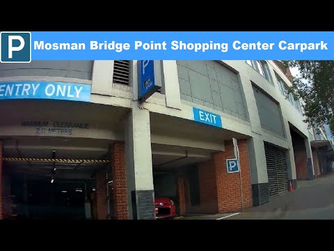 【Sydney Parking North】Mosman Bridge Point Shopping Center Carpark from Ourimbah Rd
