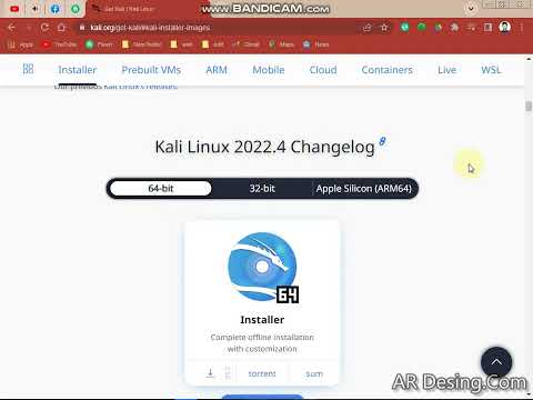 how to kali linux iso file download for 64/32bit