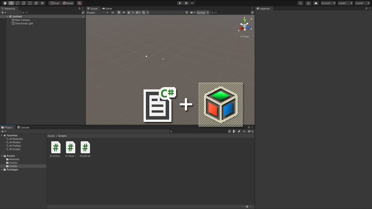 Unity | How To Attach A Script To A Game Object