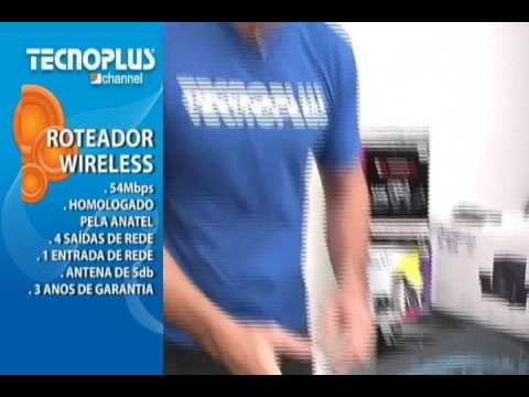 TECNOPLUS CHANNEL - ROTEADOR WIRELESS TL WR542G TP LINK 54MBPS