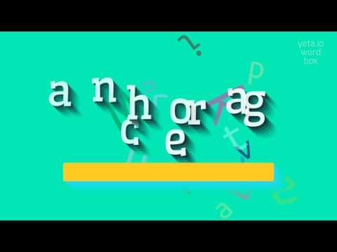 HOW TO PRONOUNCE ANCHORAGE? #anchorage