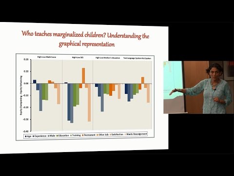 Who teaches marginalized children, and what may explain these teacher distribution patterns?