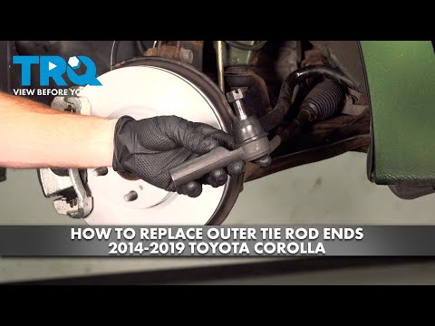 How to Replace the Outer Tie Rod End on a 2009-2019 Toyota Corolla ...