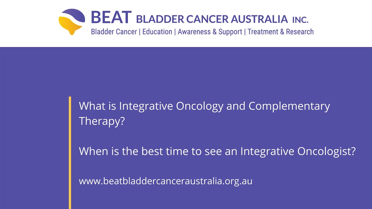 COMPLEMENTARY AND INTEGRATIVE HEALTH 1: What is Integrative Oncology and Complementary Therapy