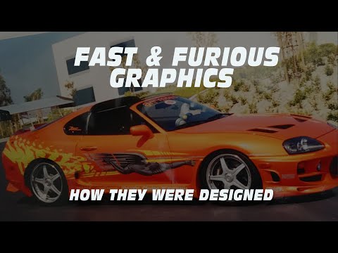 Original Fast & Furious Car Graphics Explained