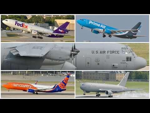 Serene Parking Ramp Planespotting at MSP Airport