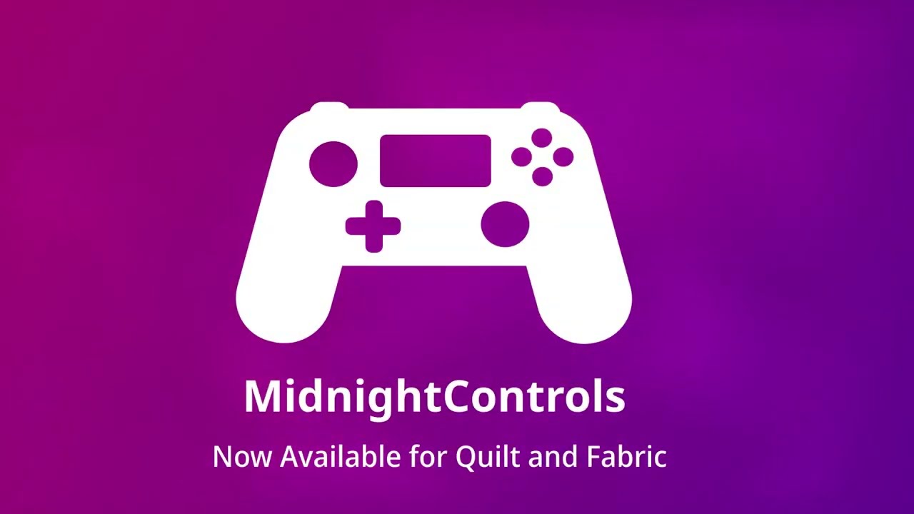 Introducing MidnightControls: Play Minecraft like never before!