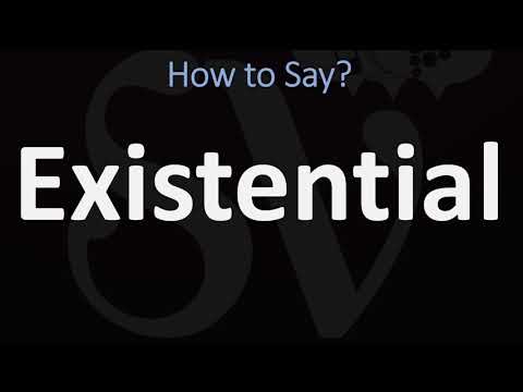 How to Pronounce Existential? (CORRECTLY)