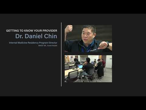 GETTING TO KNOW DR DANIEL CHIN