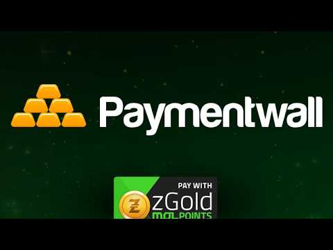 Paymentwall: Top-up with zGold-MOLPoints