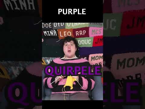 Words That Rhyme With Purple #comedy #cancelculture #knit #knitting #jokes #funny #findingnemo