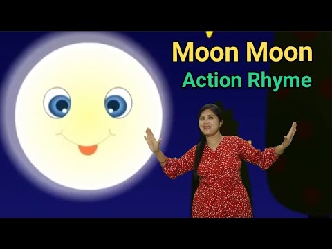 Moon Moon Action Rhyme