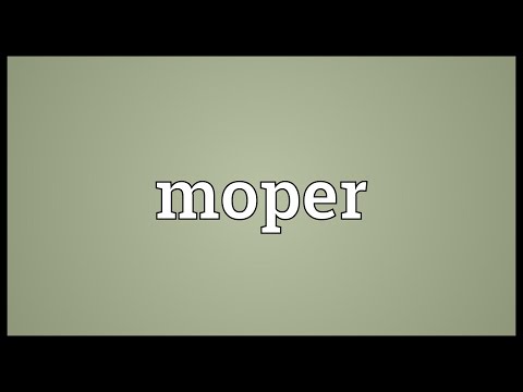 Moper Meaning