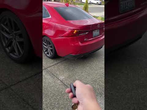 2017 Lexus IS 200t Remote Start add on plug and play