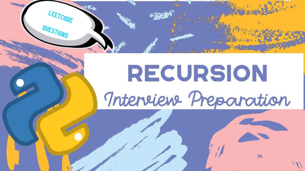 Recursion | DSA using Python for Interview Preparation [2023] | Leetcode Questions Included