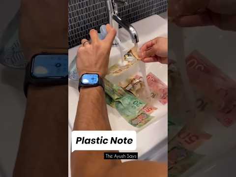 इस देश में चलते हैं Plastic के notes???? Waterproof money #shorts #viral