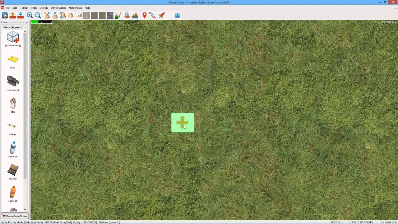 Preliminary inventory system testing