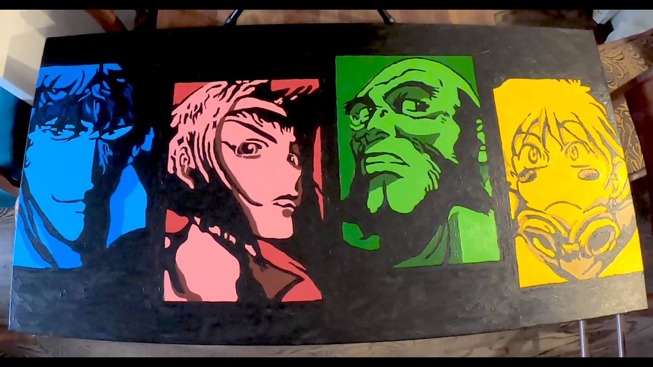 Cowboy Bebop Painting Timelapse