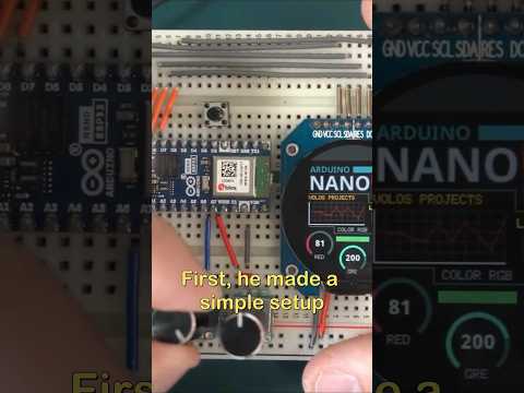 Interesting project using Arduino Nano ESP32 by @VolosProjects
