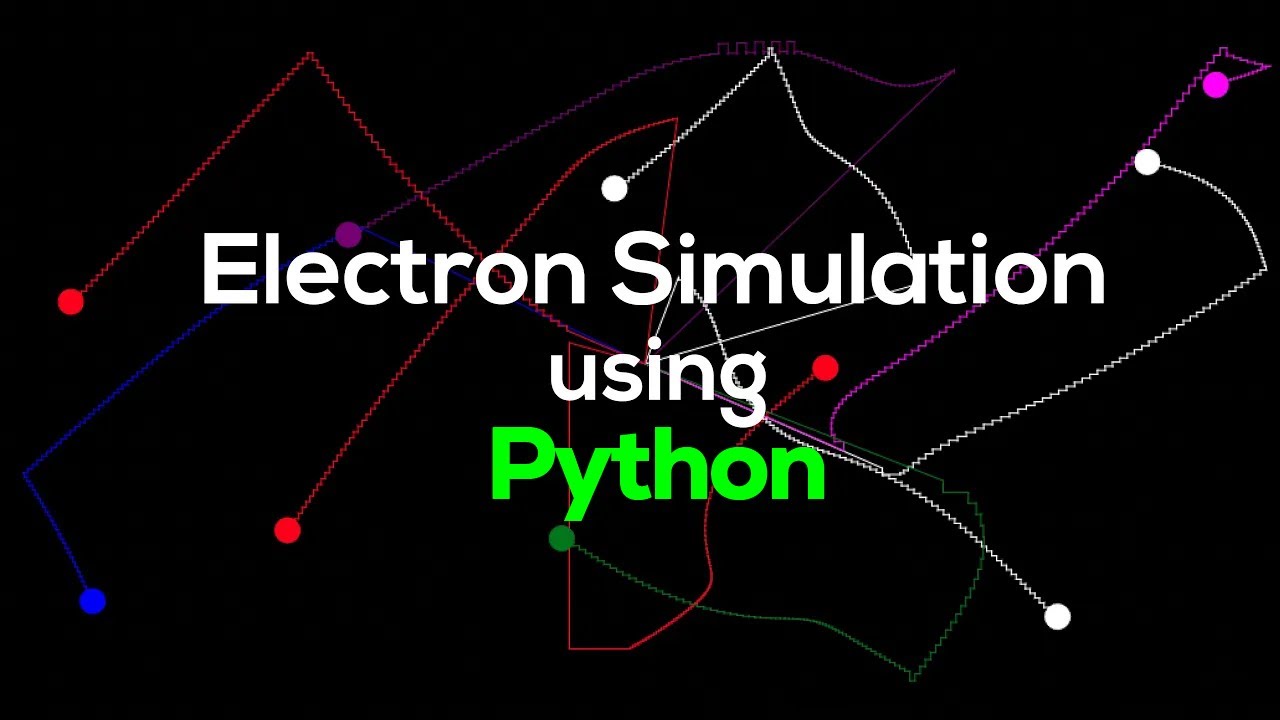 Simulating Electrons using Python