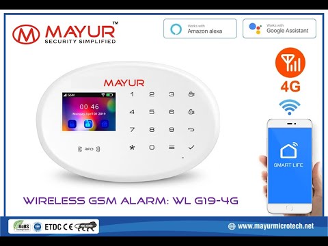 Wireless Wi-Fi & GSM Intrusion Alarm System - Wireless GSM Alarm System ...