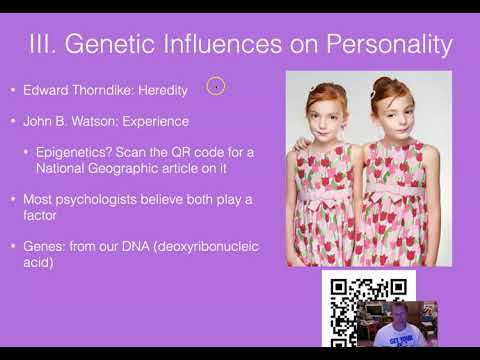 Chapter 2.3 Genetic Influences on Personality