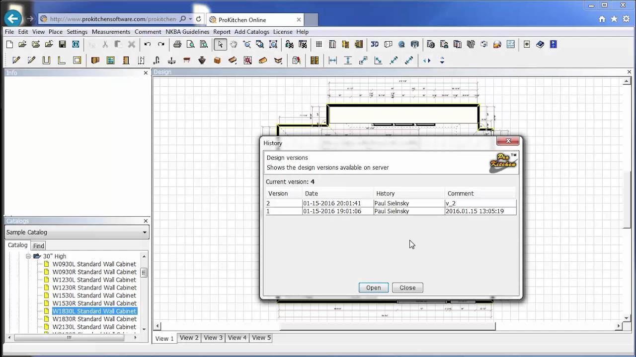 ProKitchen Online 2016 Tutorial
