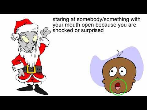 gape meaning | Vocabulary for Kids | Children's Dictionary | Learn English Vocabulary