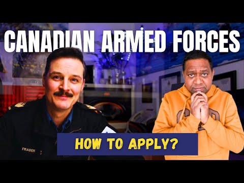 How to apply for Canadian Armed forces step by step