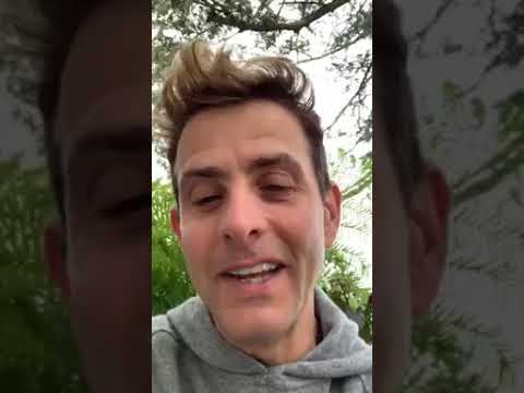 Joey McIntyre Instagram Live April 4th 2020 Meditation and Prayer