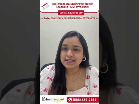 H1B Multi Round Reviews Before LCA Filing IMMI ATTORNEYS #h1bvisa