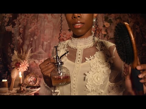 ASMR Goddess Roleplay 🌸 Royal Healing Retreat for Sleep | Persephone Greek Mythology