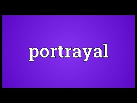 Portrayal Meaning