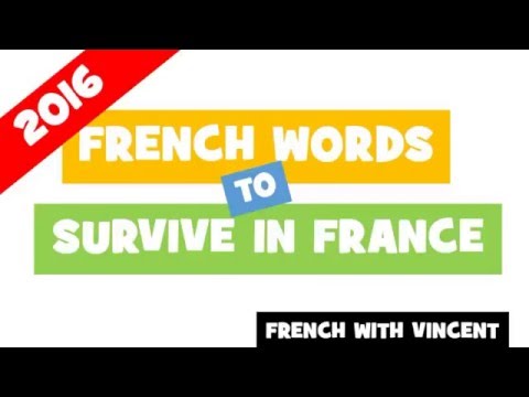 French words to survive in France # The metals