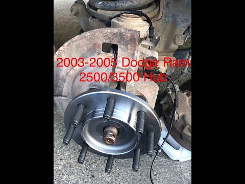 2003-2005 Dodge Ram 2500/3500 Front Hub Assembly