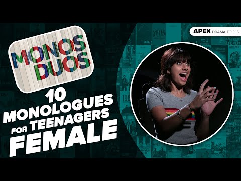 10 MONOLOGUES for TEENAGERS - FEMALE